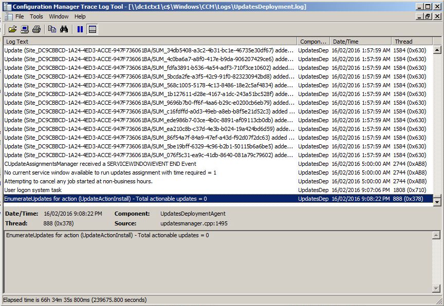 SCCM Update Deployment Issues? SCCM Update Deployment Issues?