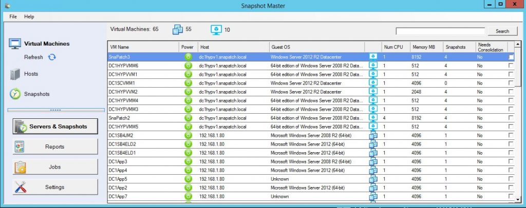 How to automate and schedule a VMWare Snapshot
