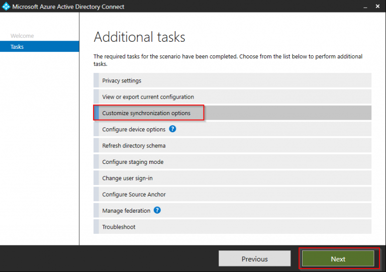 How to sync users from a second domain using AD Connect