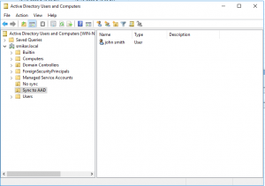Move users to another domain and retain AD Connect sync