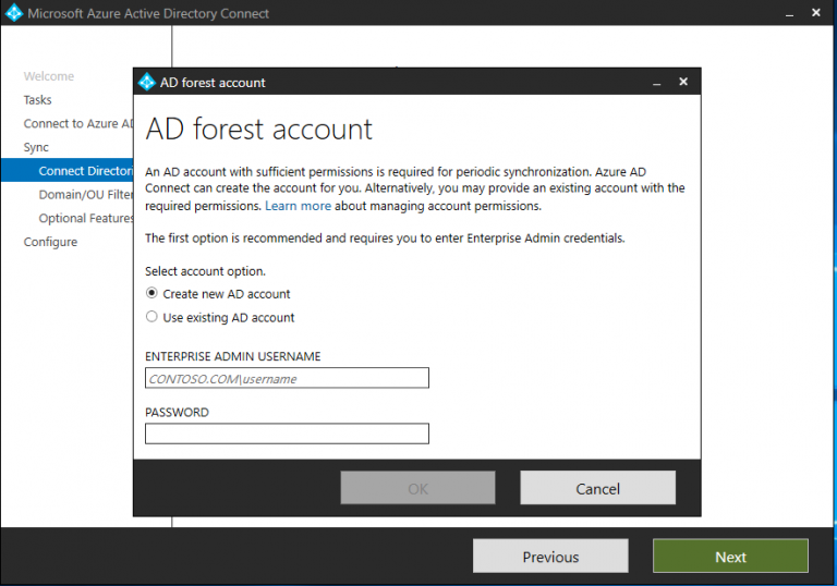 How to sync users from a second domain using AD Connect