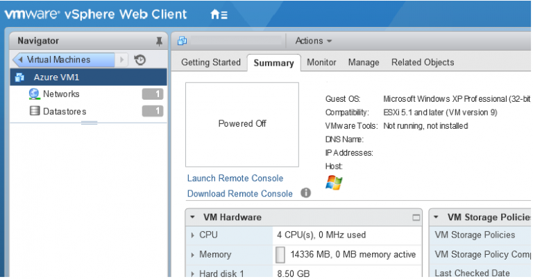 How to download an Azure VM to your On-Premise hypervisor