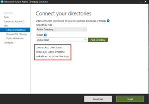 How to sync users from a second domain using AD Connect